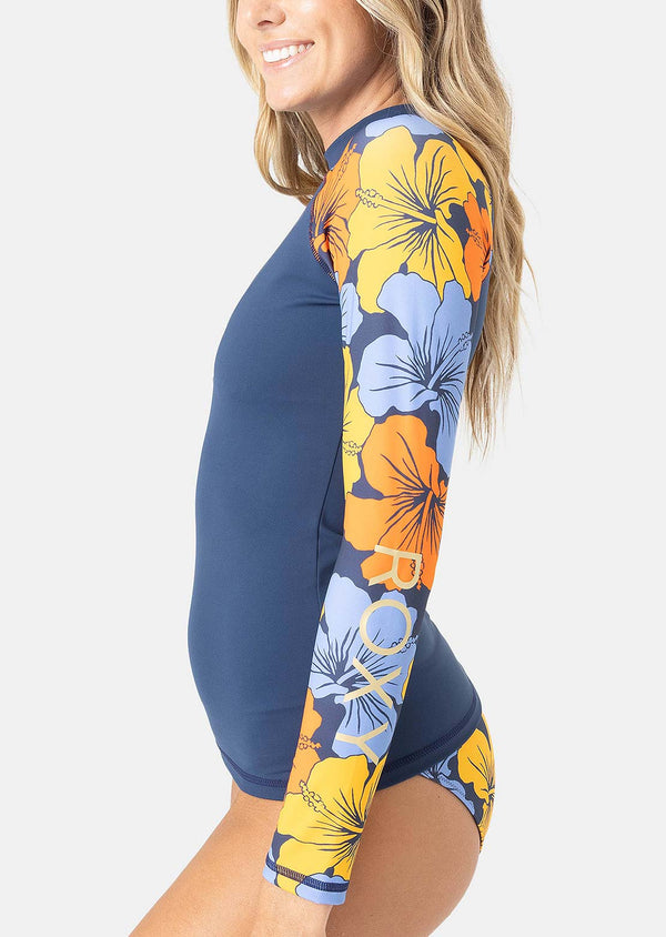 Roxy Women's Surf Raglan Rashguard - PRFO Sports