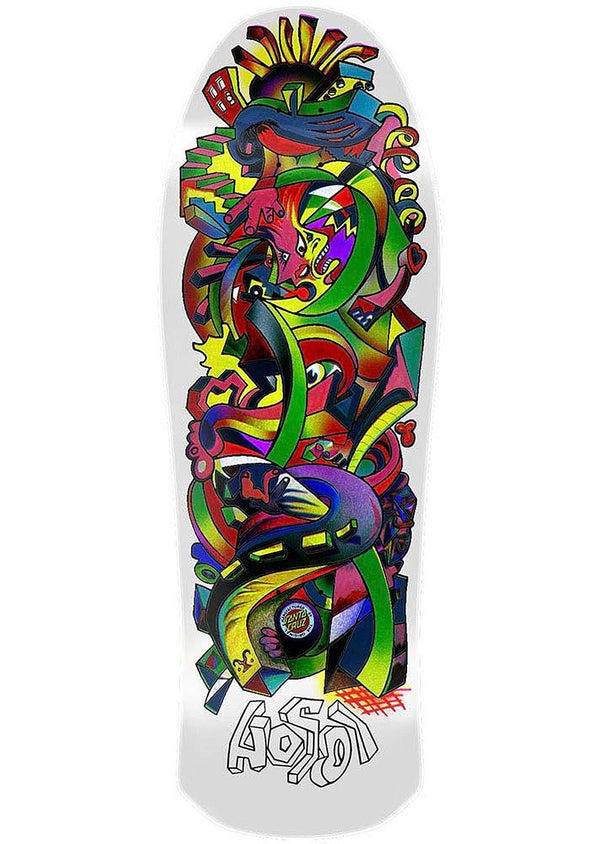 Santa Cruz Reissue Deck Hosoi Picasso Skateboard Deck - PRFO Sports
