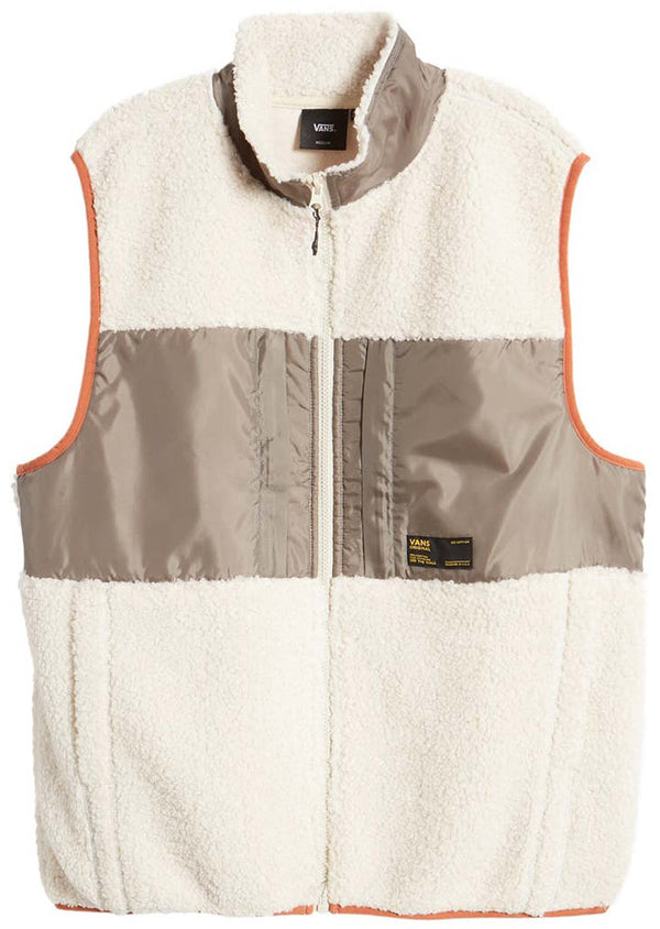 Vans Men's Trevor Sherpa Full Zip Vest - PRFO Sports