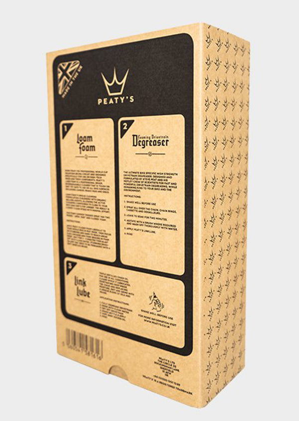 Peatys Clean Degrease & Lube Starter Pack - PRFO Sports