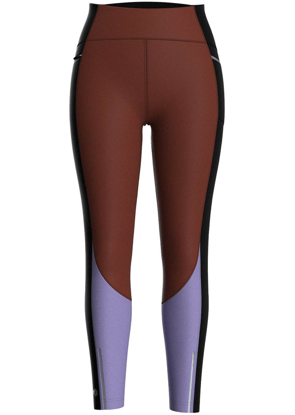 Smartwool Women's Active Fleece Colorblock Tights - PRFO Sports